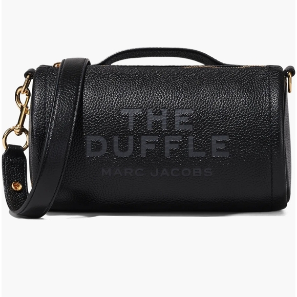 Marc Jacobs | Bags | Marc Jacobs Black Leather Duffle Bag | Poshmark